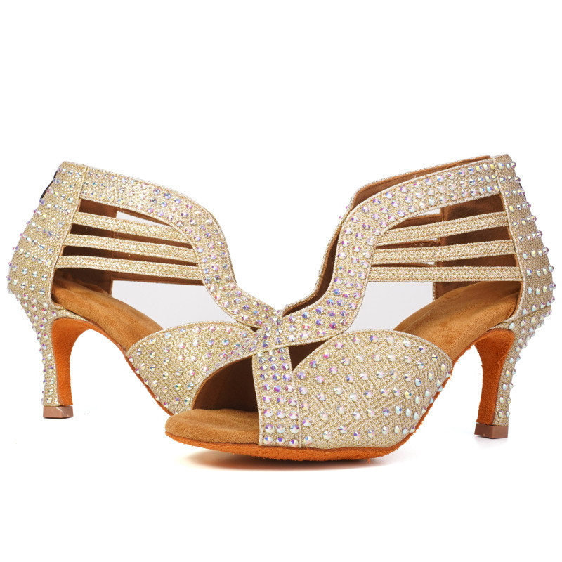 Women Girls Dance Party Latin Tango Waltz Ballroom Party High Heel ...