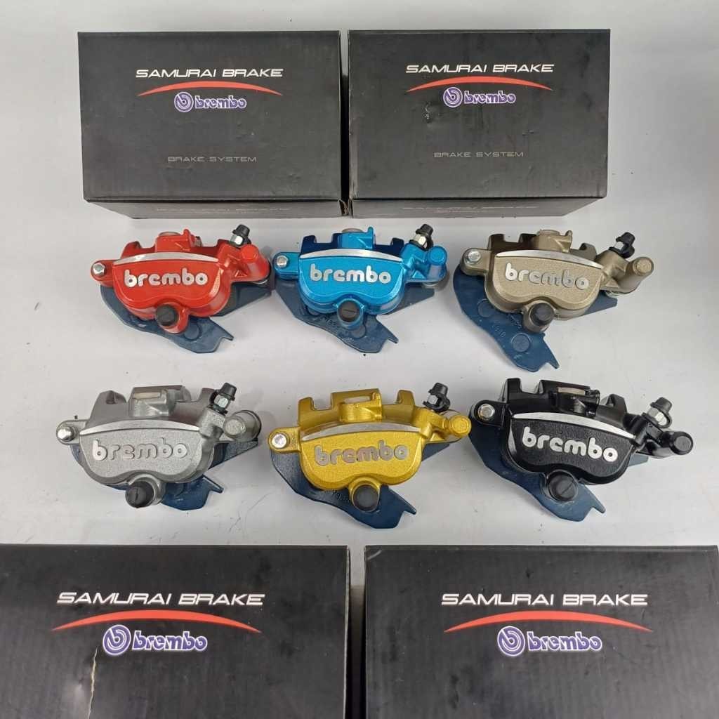 2p 2PISTON SAMURAI Right F1ZR CALIPER RX KING CB GL Antem TIGER NINJA ...