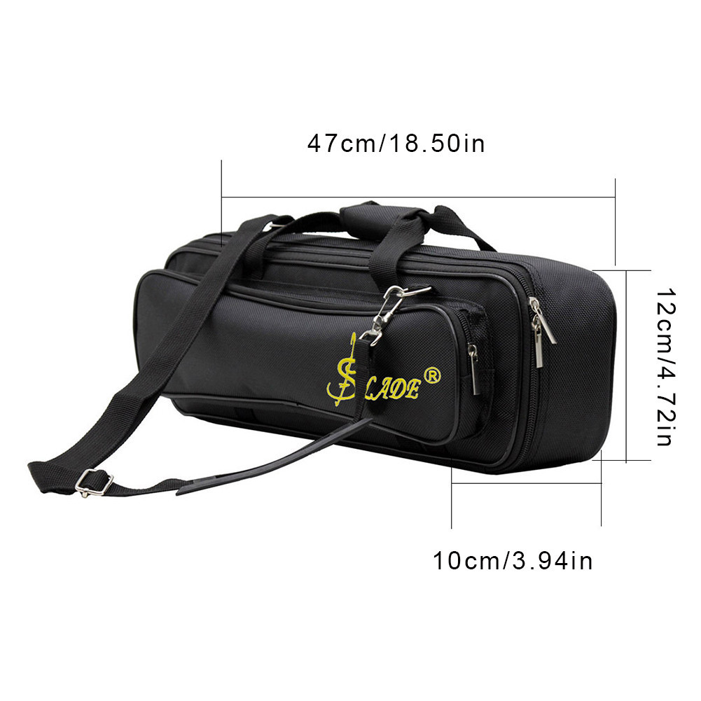 Oxford Cloth Flute Case Anti Shake Flute Gig Bag for Woodwind Musical ...