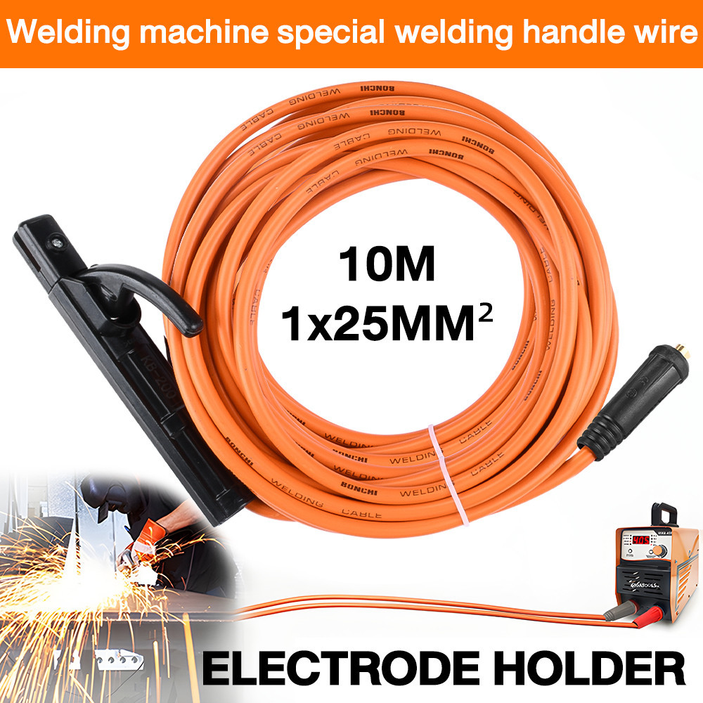 3/7/10 meters Universal Welding Cable Set welding cable with Electrode ...