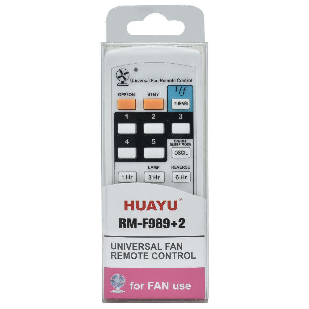 New HUAYU RM-F989+2 Universal Panasonic Midea For Ceiling Fan Wall Fan ...