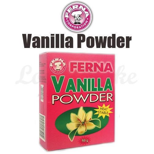 Ferna Vanilla Powder 50g | Shopee Philippines
