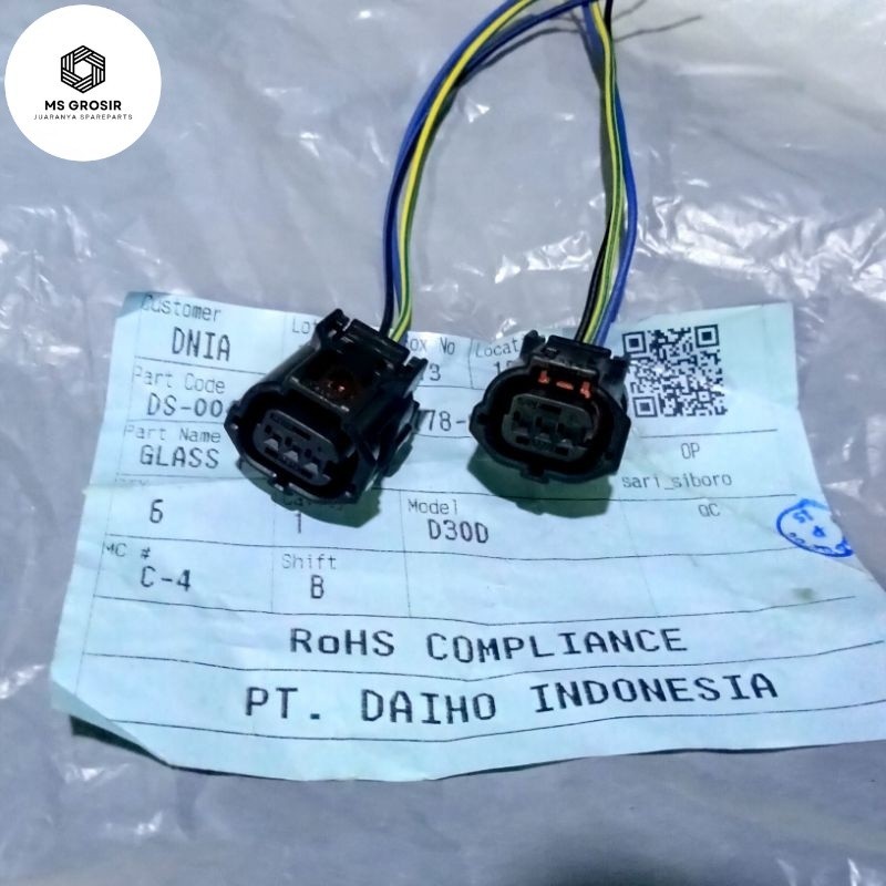 Original Honda speed sensor 3 pin cable socket | Shopee Philippines