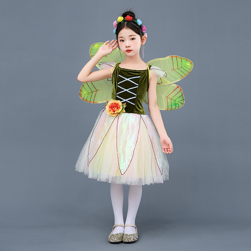 New Firefly Dance Costume for Children, Puffy Tulle Skirt, Sports ...