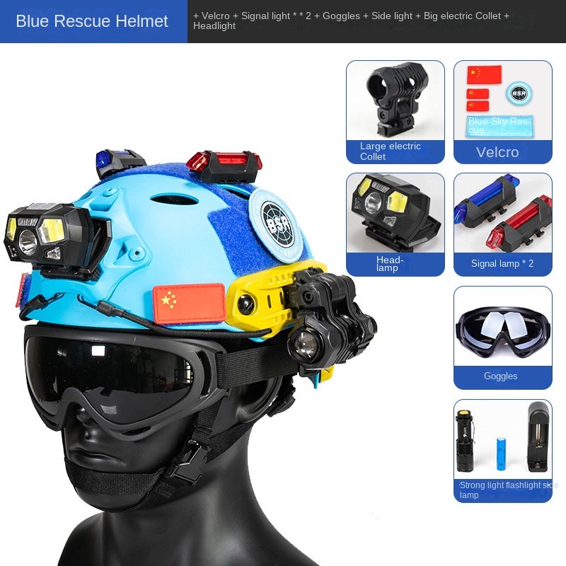 Professional Water Rescue Helmet-Fire Emergency/Marine Lifesaving ...