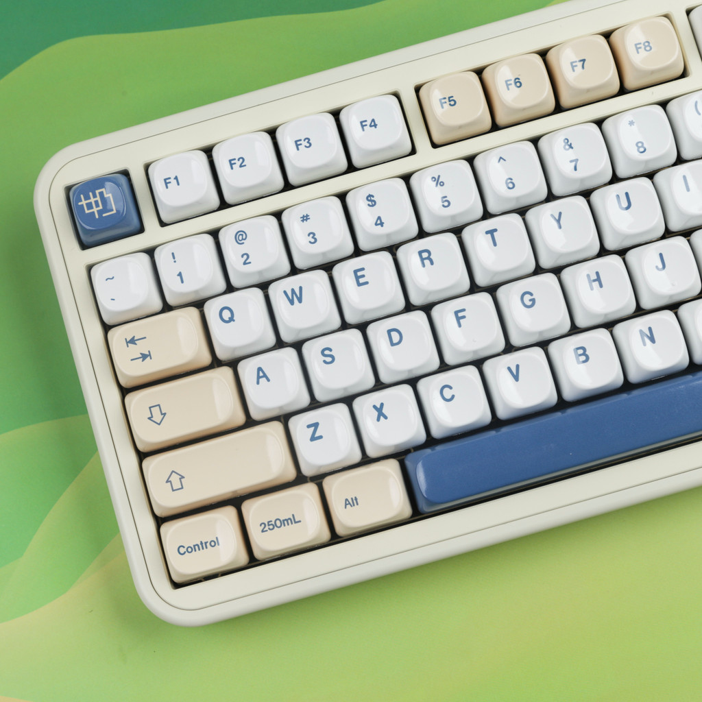 Soymilk Keycaps Imitation Ceramic Keycaps MOA Profile DYE-SUB Smooth ...