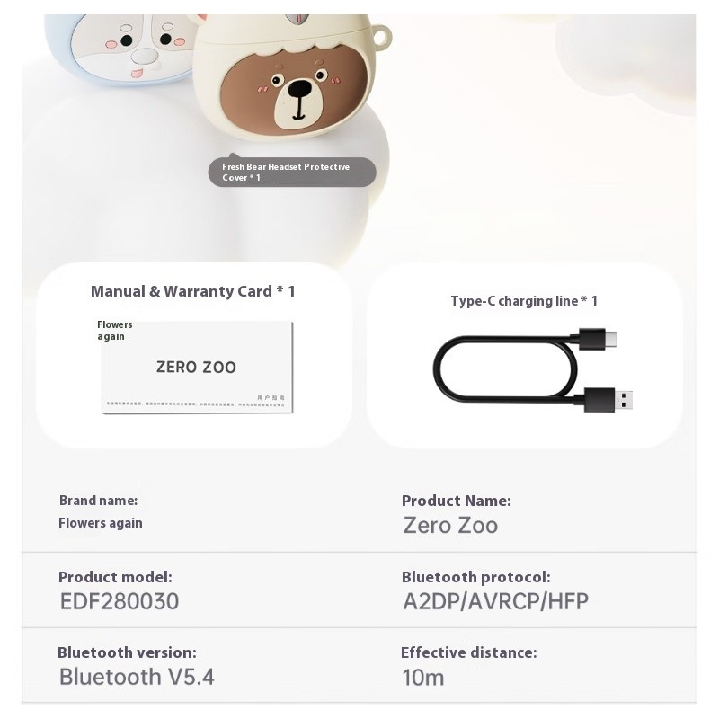 EDIFIER Zero Zoo Limited Edition Earphone Gift Box True Wireless ...