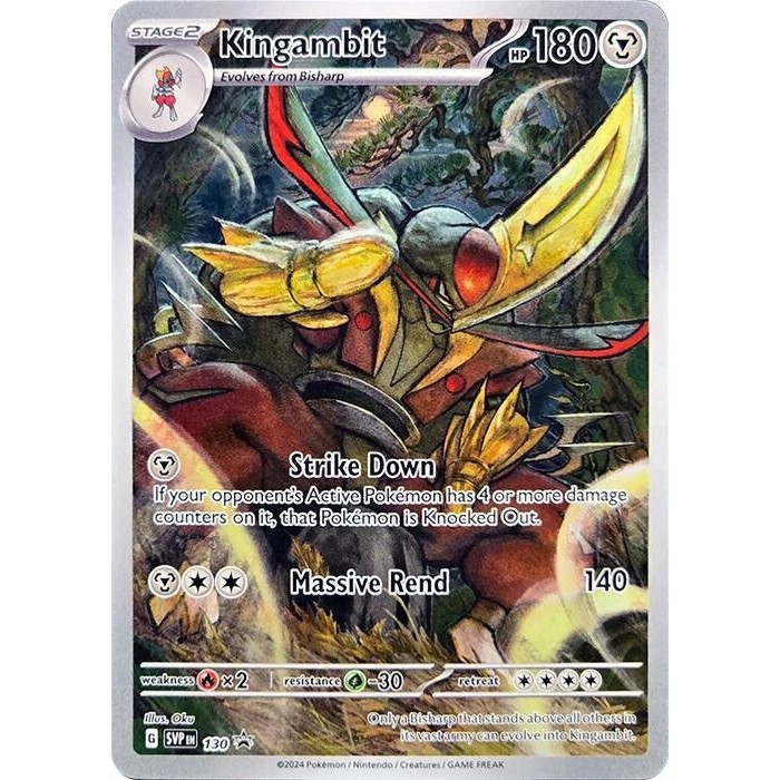 Pokemon TCG - Scarlet & Violet: Shrouded Fables - Kingambit (Promo ...