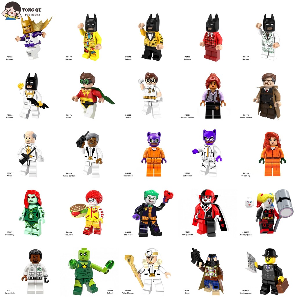 Superhero Minifigures Batman Bane Doll Birthday Toys | Shopee Philippines