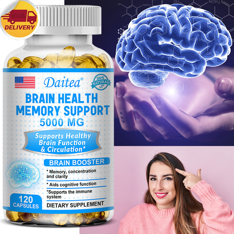 Daitea Brain Supplement - Improve Memory, Mental Focus, Concentration ...