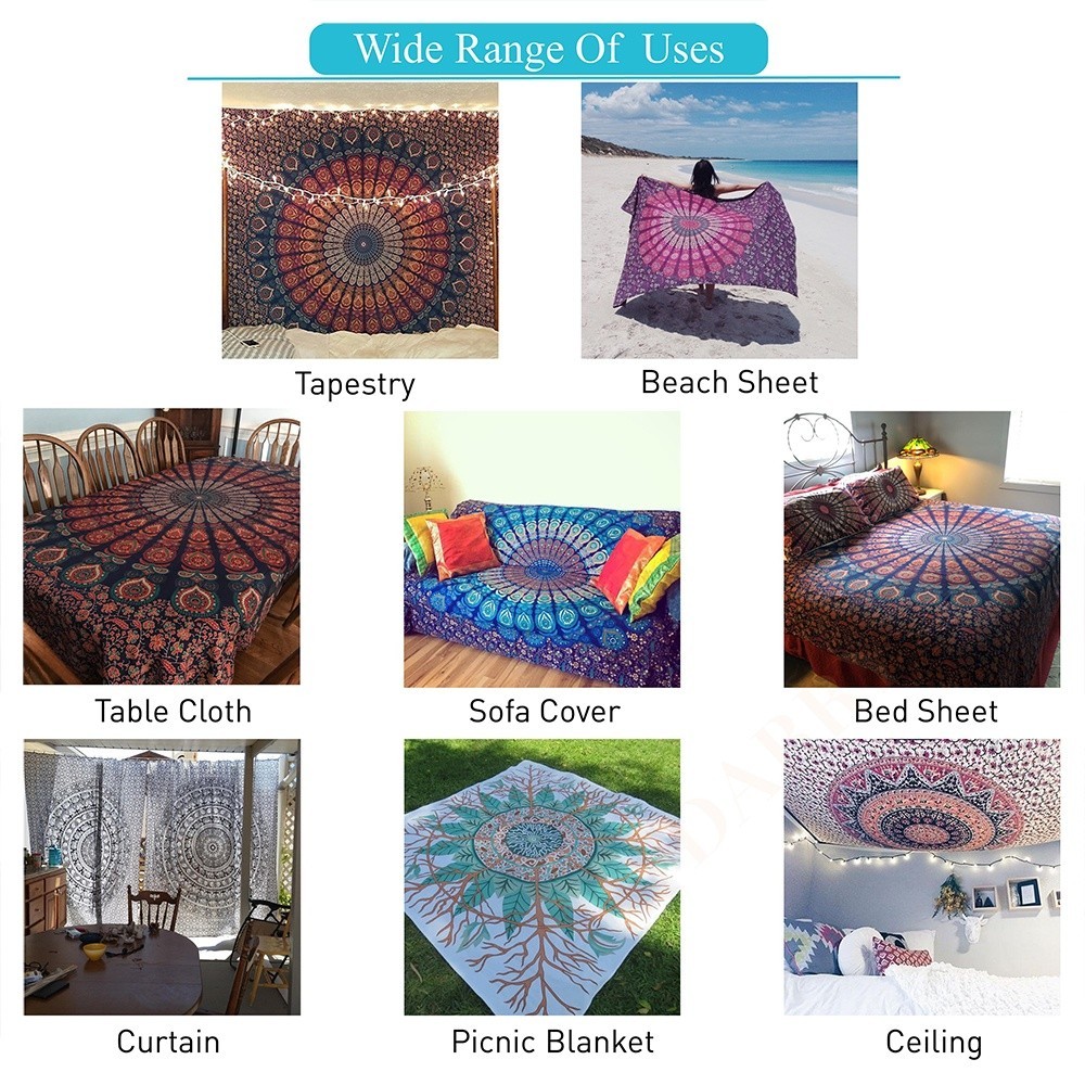 ♞WCCTapestry Big Size (150 x 130cm) A1 Native American Dream Catcher ...