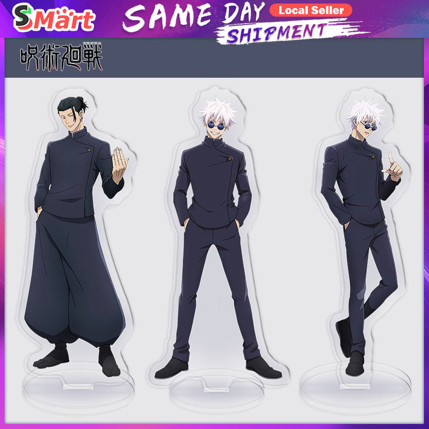Jujutsu Kaisen Figure Model Toy Acrylic Stands Anime Plate Holder Gojo ...