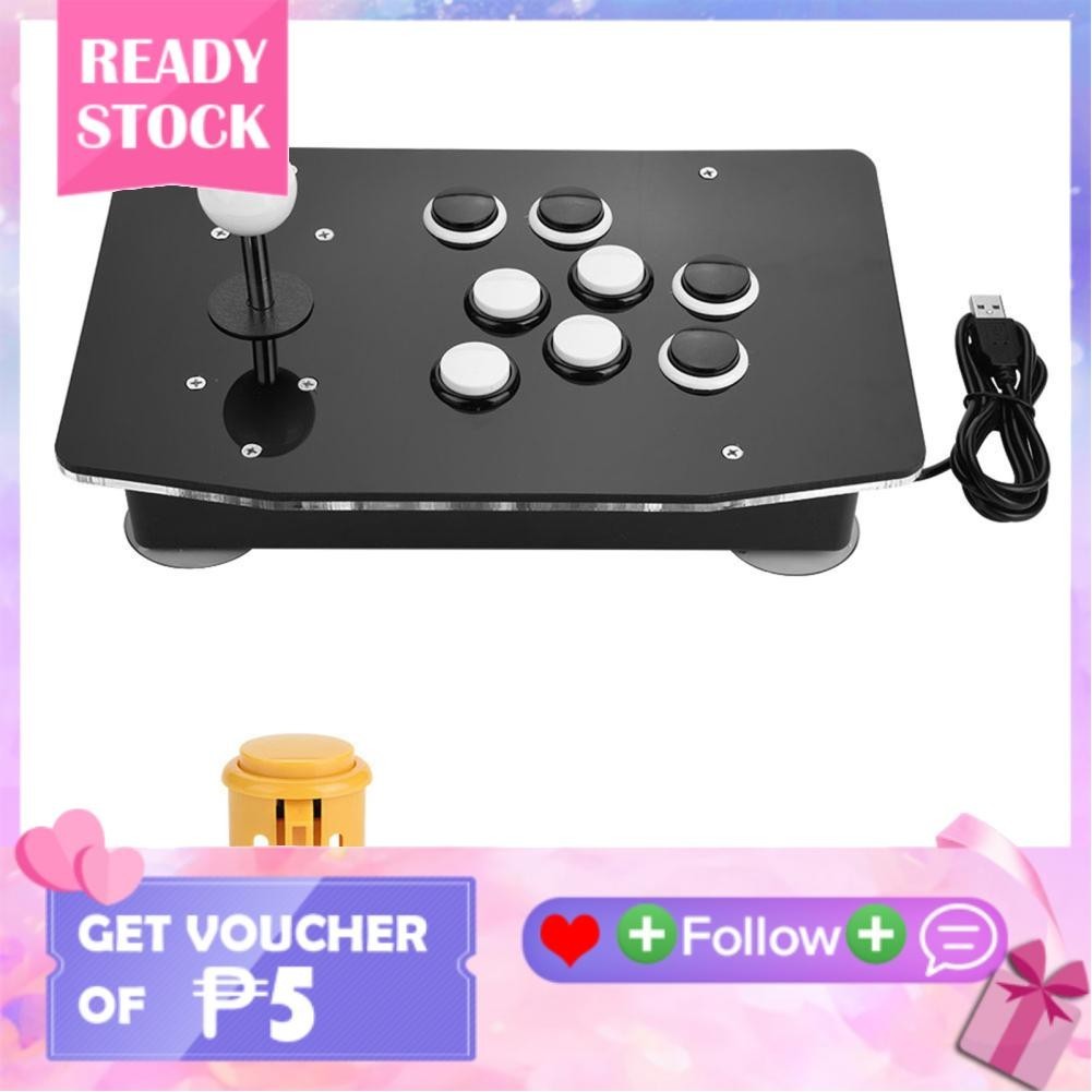 Ebayst Zero Delay Joystick USB Interface Game Metal Handle Arcade ...