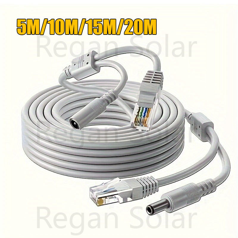 V380 Pro High Quality RJ45 Extension 10M Cable Ethernet IP Camera Video ...