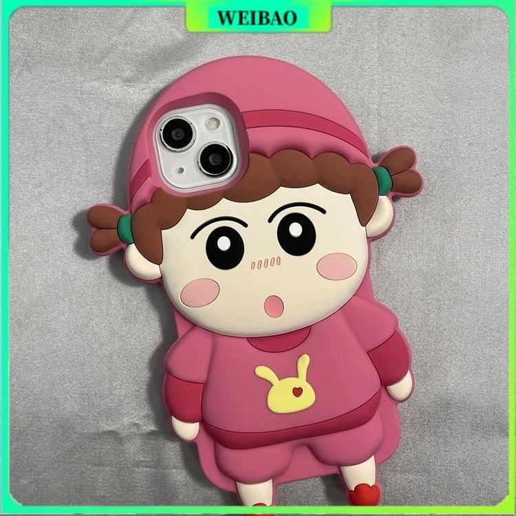 Cute and Funny 3D Cartoon Nini iPhone 14 promax Apple 15 Phone Case 12 ...