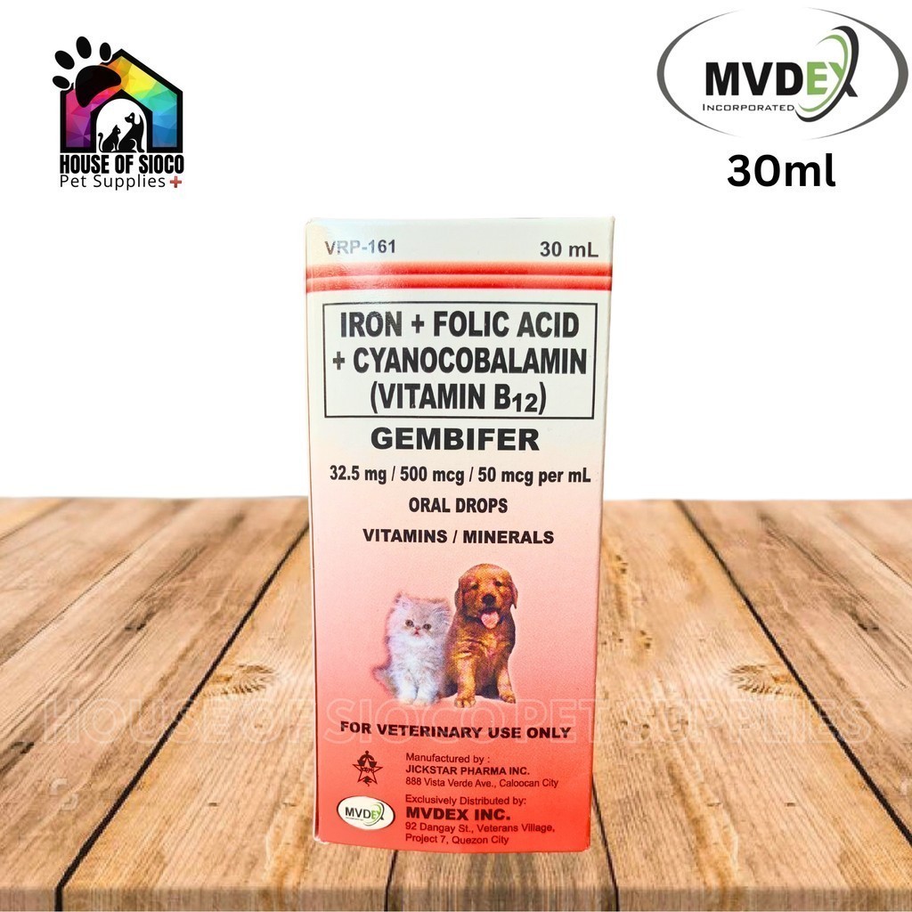 Gembifer Oral Drop Vitamins For Cats & Dogs 30ml | Shopee Philippines