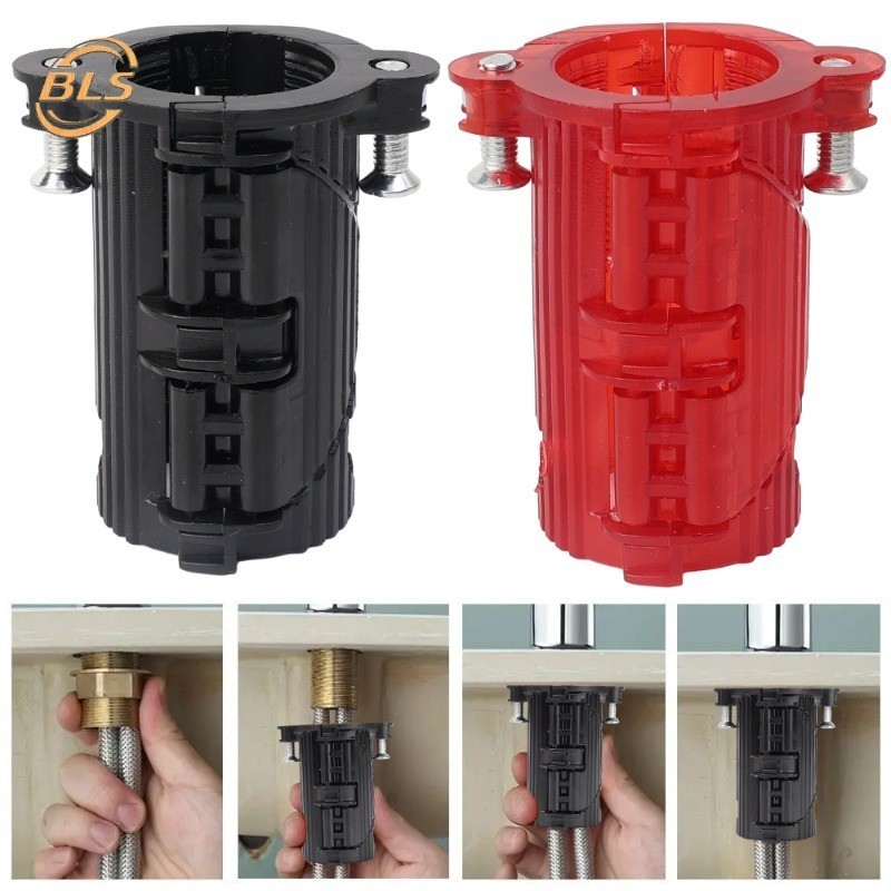 Universal Kitchen Faucet Fixing Lock Nut Quick-connect Sink Basin Anti ...
