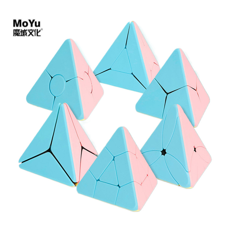 Moyu Cube Pyramid Cube Corner Beast Speed Cube Beads Maple Leaf Darts ...