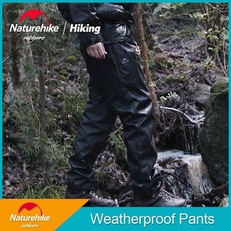 Naturehike Weatherproof Rain Pants Premium Outdoor Raincoat Camping ...