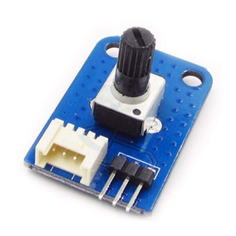 10k Rotary Potentiometer Analog Knob Potentiometer Module 3p 4p Two Interface Modules Shopee