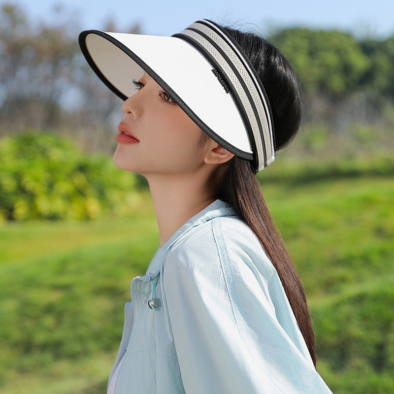 Sun Hat, Women's Spring and Summer New Empty Top Hat, Outdoor Travel ...