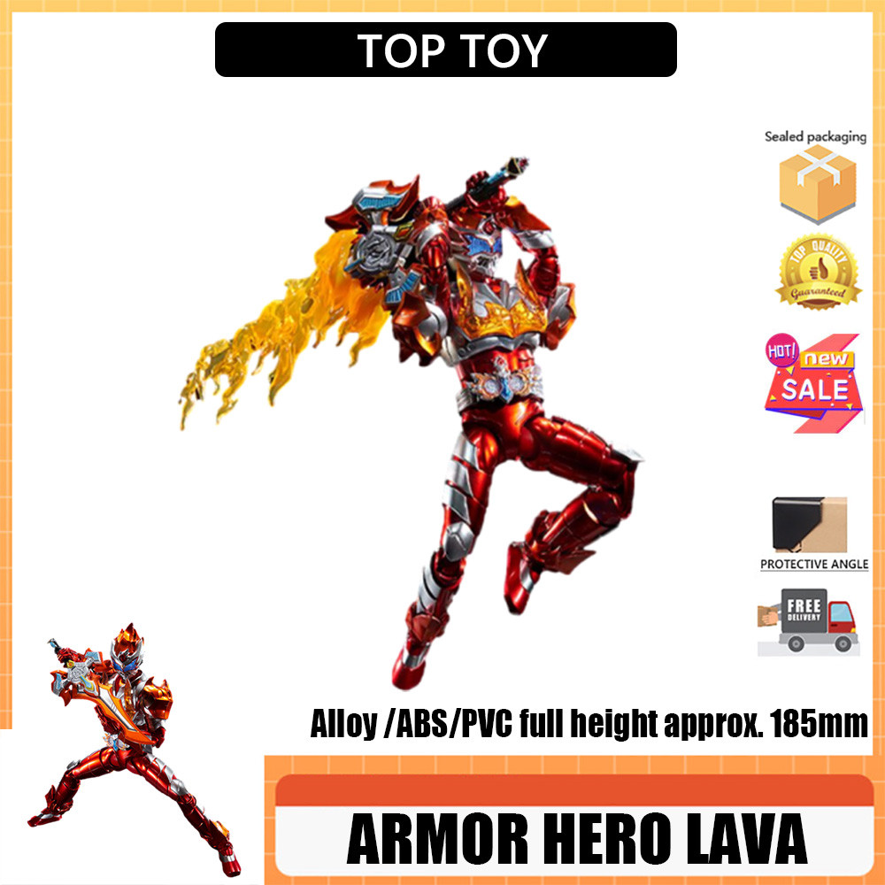 Top TOY ARMOR HERO LAVA TOPTOY Genuine ARMOR Warrior Nava Finished ...