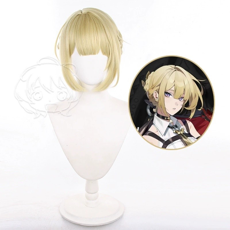 Tied Hairstyle Hair Wig for Zenless Zone Zero Evelyn Chevalier for ...