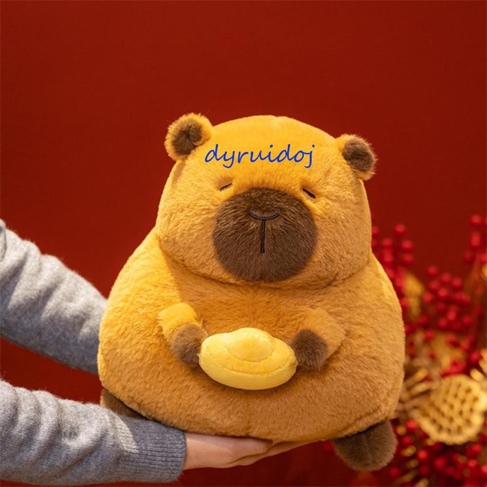 DYRUIDOJ Capybara Plush Doll, Yuanbao Ornaments Capybara Plush Toy ...