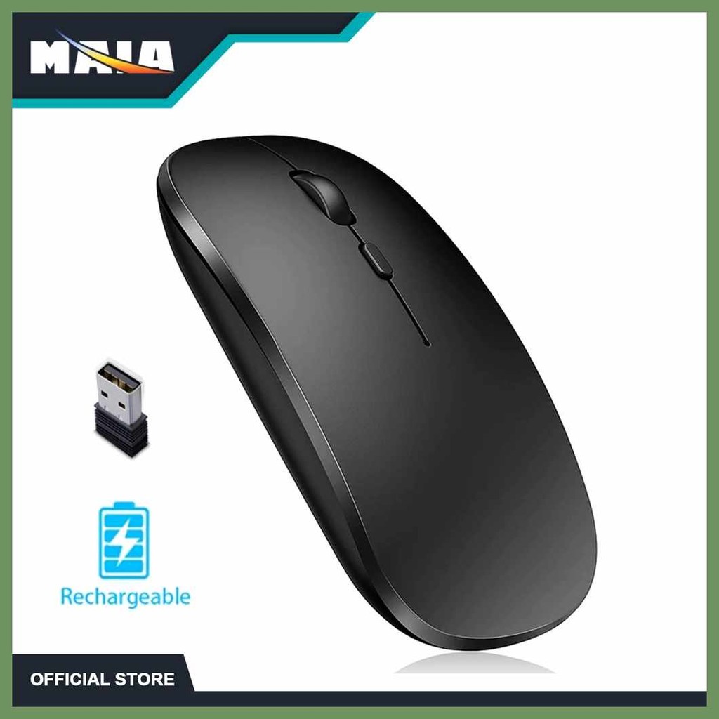 MAIAnw|Rechargeable&W&Wireless&Mouse&2.4G&Silent&Mouse&With%wZ:USB ...