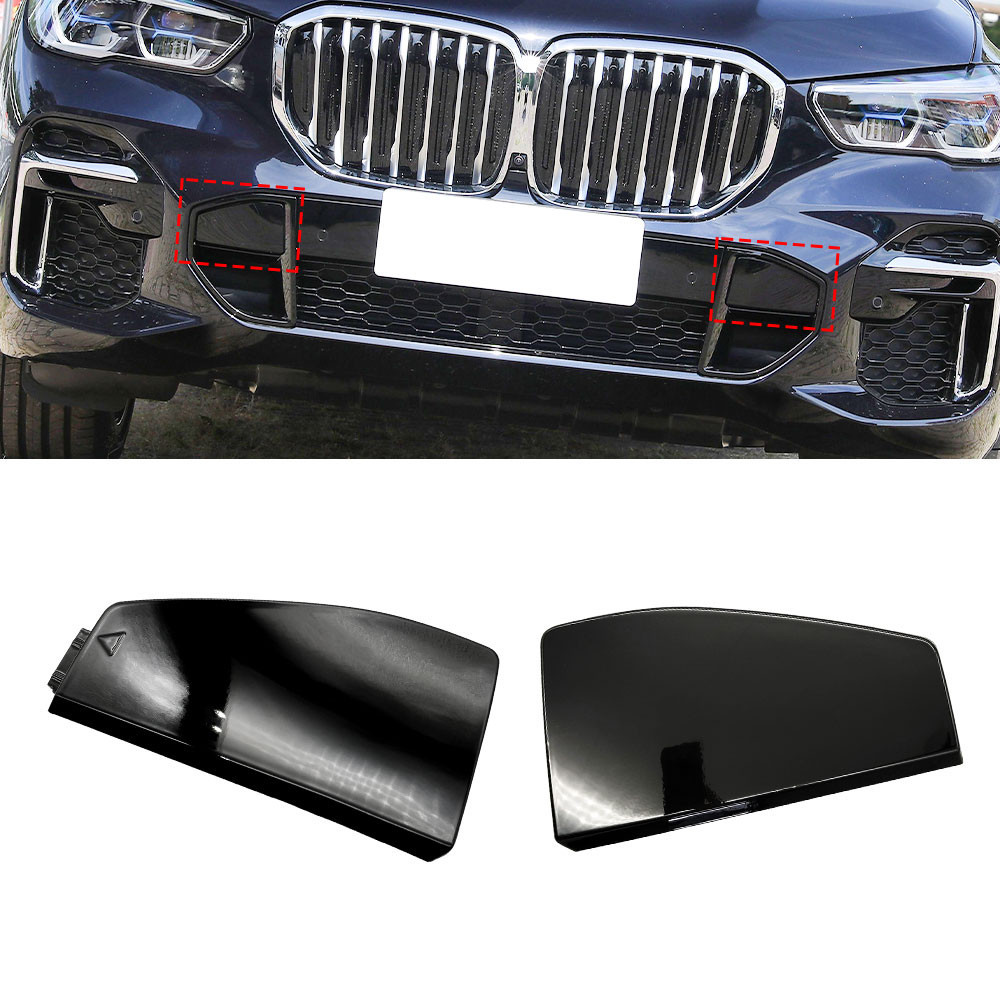 For BMW G05 M Sport Car Front Bumper Tow Hook Cover Cap Accessory Black ...