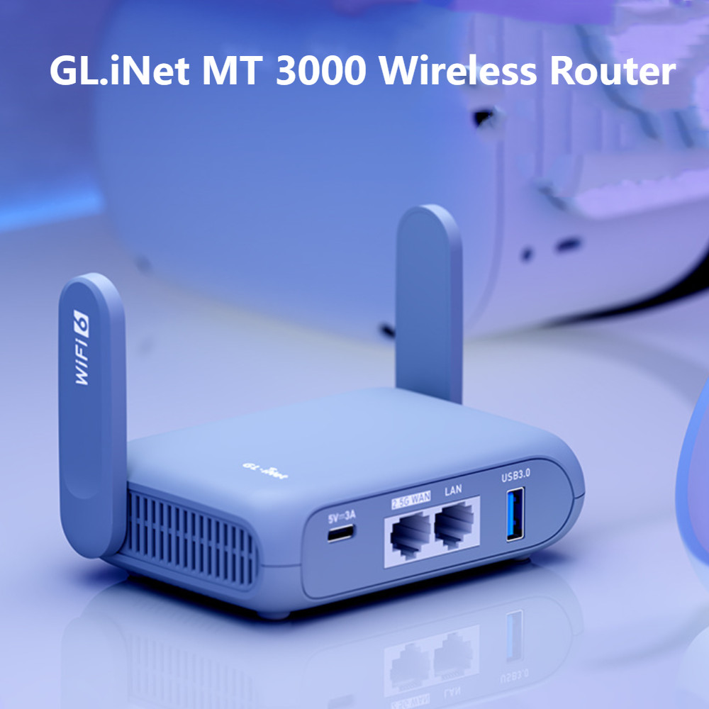 Gl.inet MT 3000 Wireless Router wifi6 Gigabit Extendable Router ...