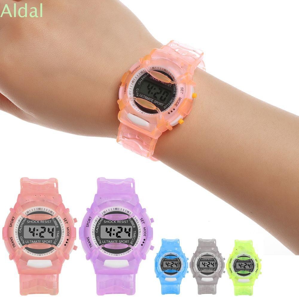 ALDAL LCD Wristwatch Boys Girls Cartoon Kids Child Candy Wrist Watch ...