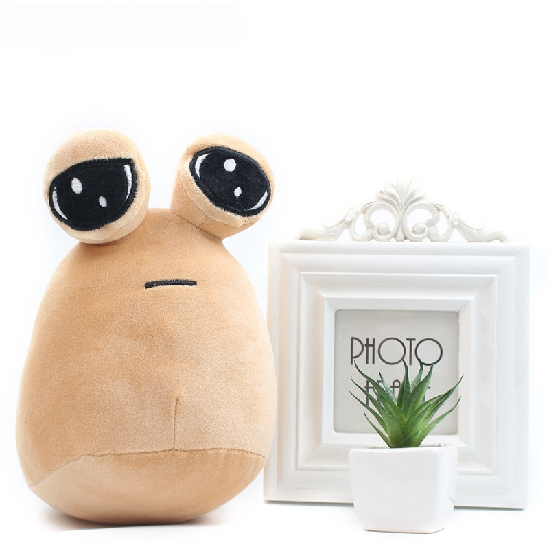 22cm Game My Pet Alien Pou Plush Toy Emotion Alien Plushie Stuffed ...