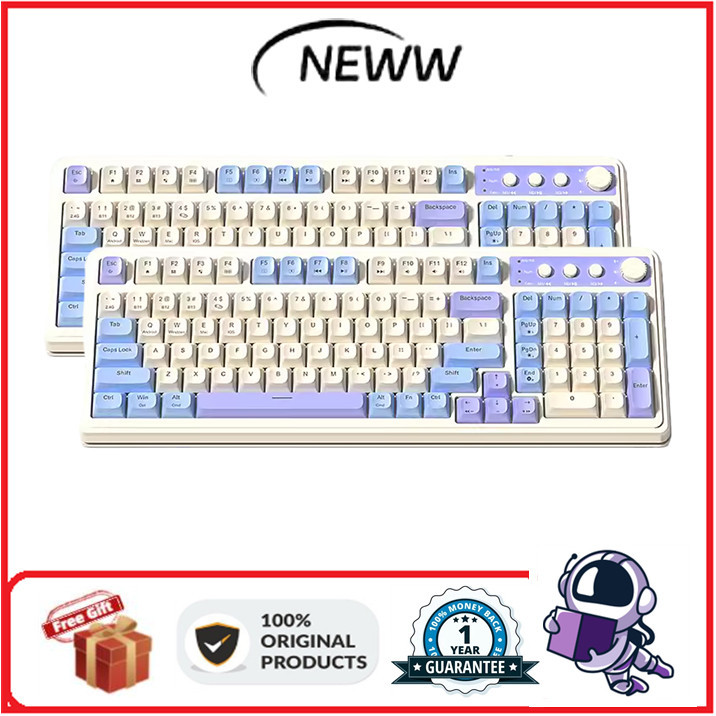 AULA S99 three mode RGB ultra long endurance wireless Bluetooth ...