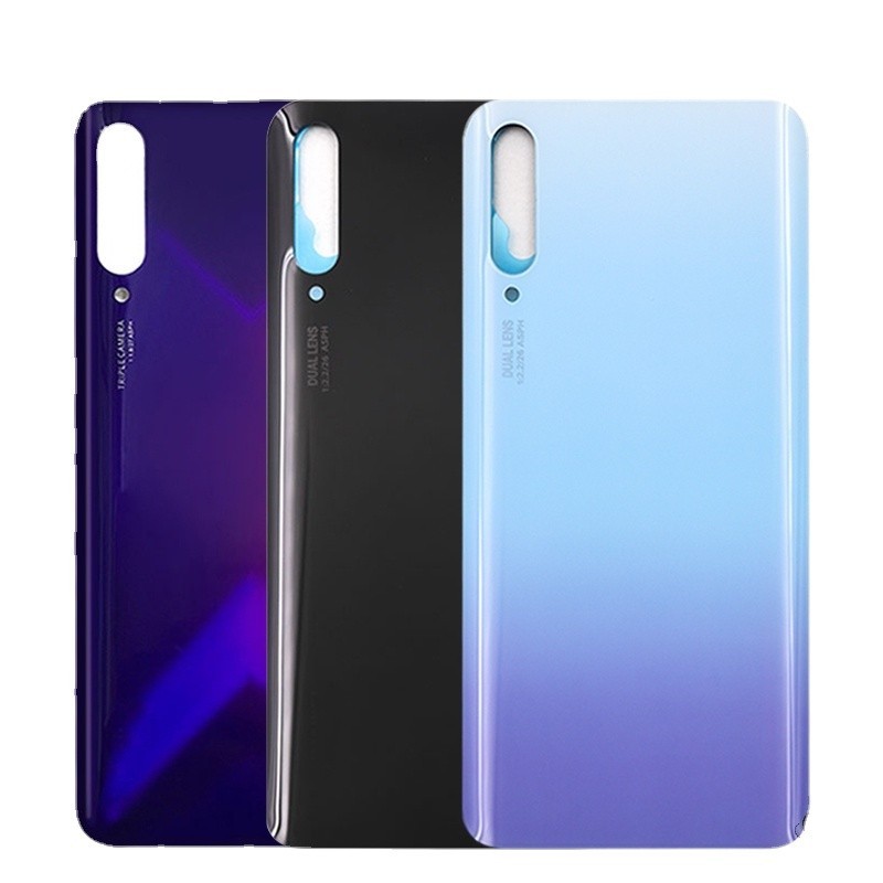 New For Huawei Y9S / P Smart Pro 2019 Battery Back Cover 3D Glass Panel ...