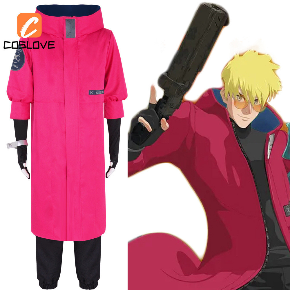 Anime Trigun Stampede Vash The Stampede Cosplay Full Set Costume Suit ...