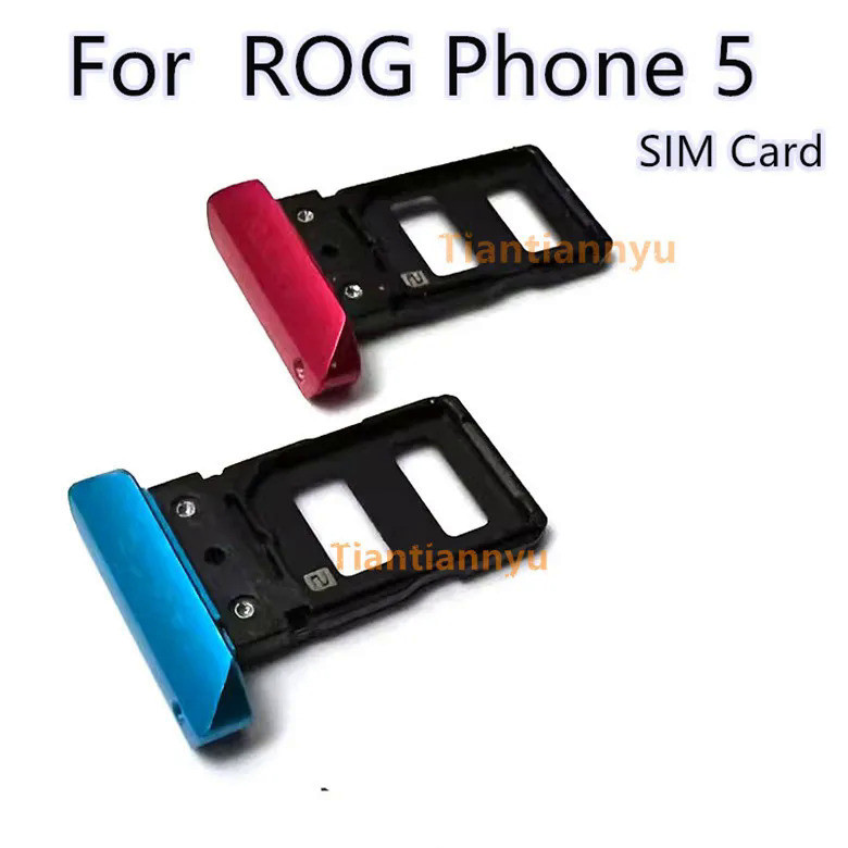 SIM Card Repair Part For ASUS ROG Phone 5 ROG5 ZS673KS Sim Tray Socket ...