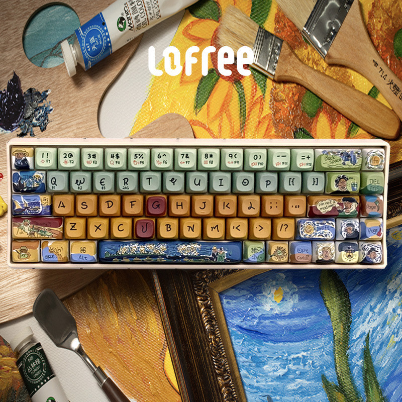 Lofree Lofree Lofree Mechanical Keyboard Wireless Bluetooth Girl Cute ...