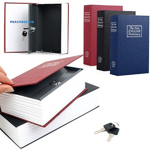PEH-Creative Booksafe Lock Key Book Safe Diversion Secret Hidden ...