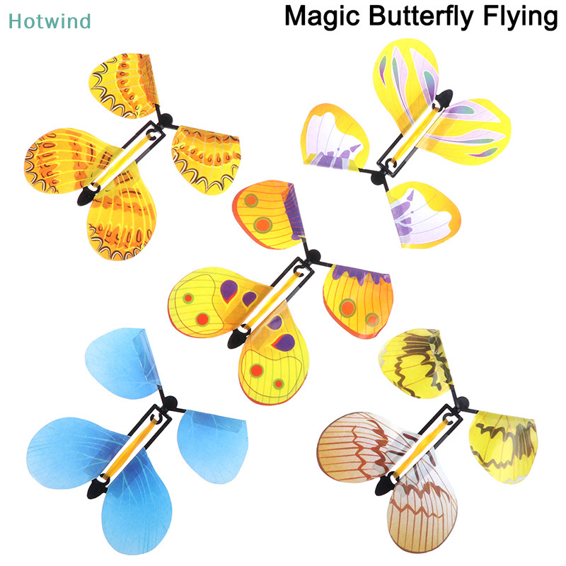 HW Flying butterfly surprise greeg card book magic toy fly wind up ...