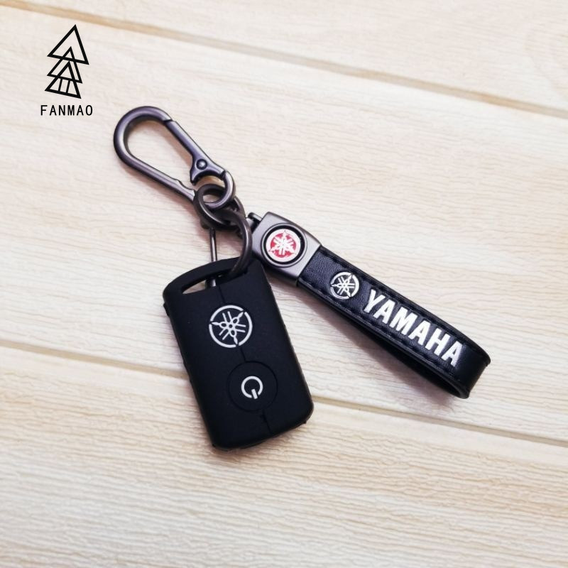 FANMAO Yamaha Nmax Xmax NVX Mio Aerox S silicone keyless key cover ...