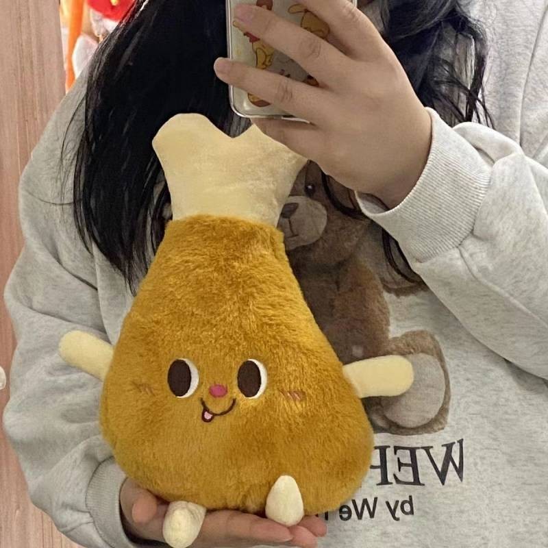 Cute Large Chicken Leg Doll Doll Child Comfort Ragdoll Creative Gift ...