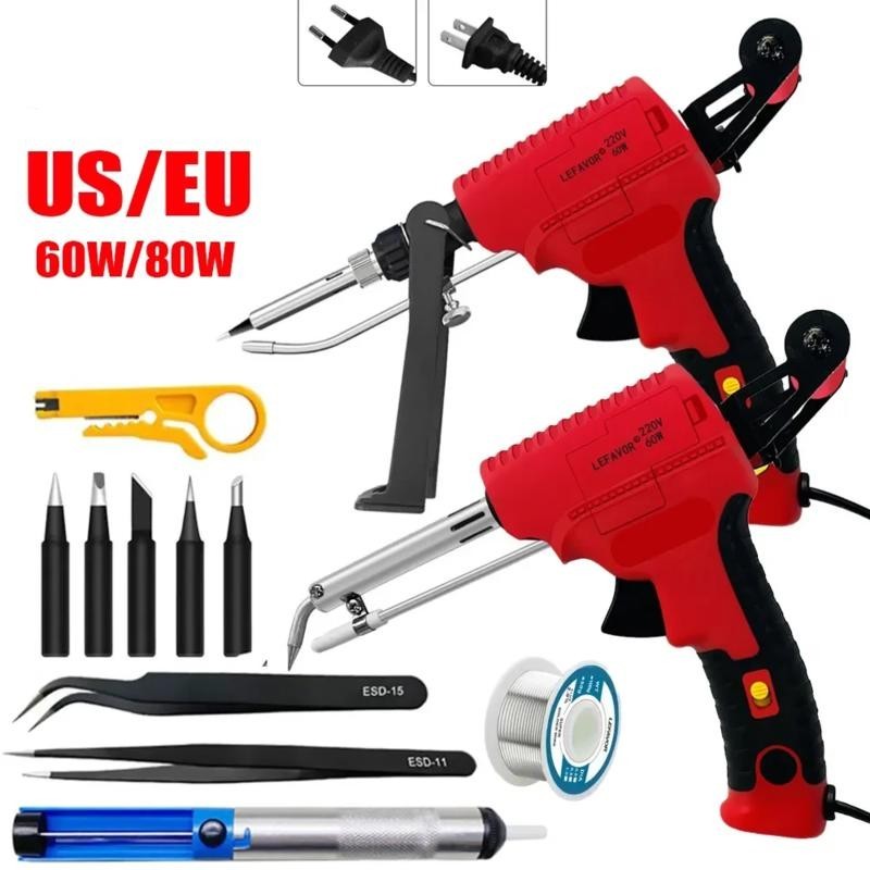 Electric Tin Welder Soldering Iron Hand Held Internal External Heating ...