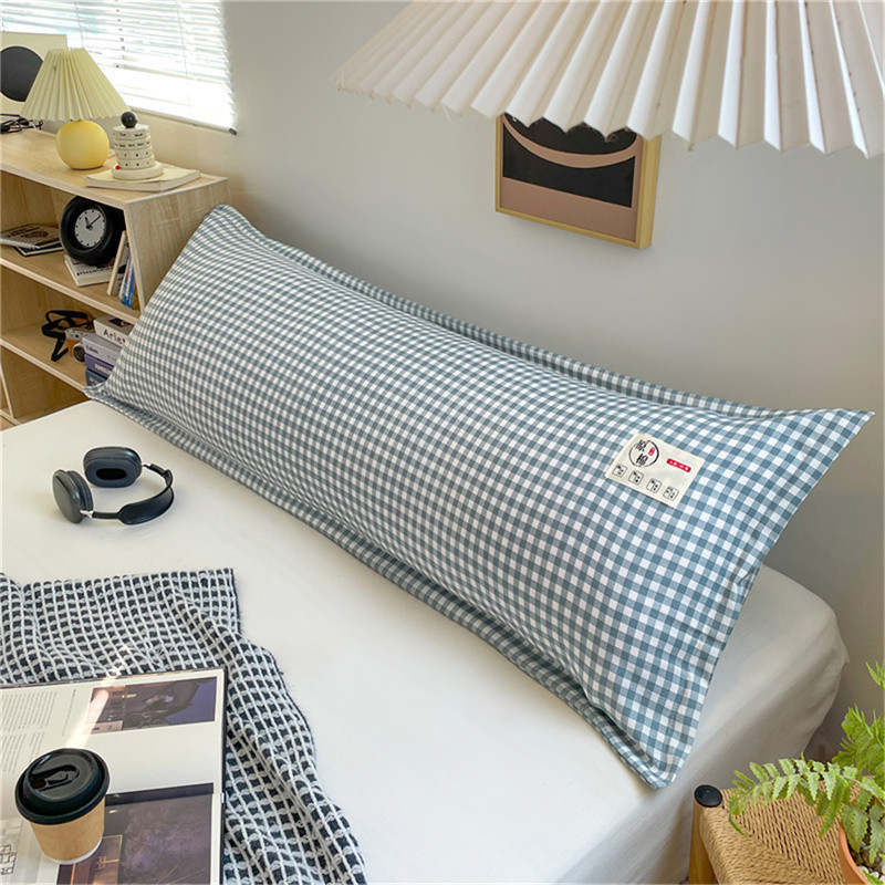 (8 Color) Long Pillow Case Soft Minimalist Pillow Cover Hotdog ...