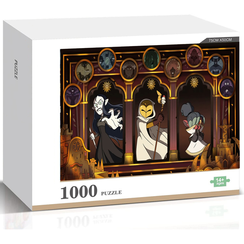 Hunter The Owl House Lilith Clawthorne Anime 1000 Pcs Wooden Jigsaw ...