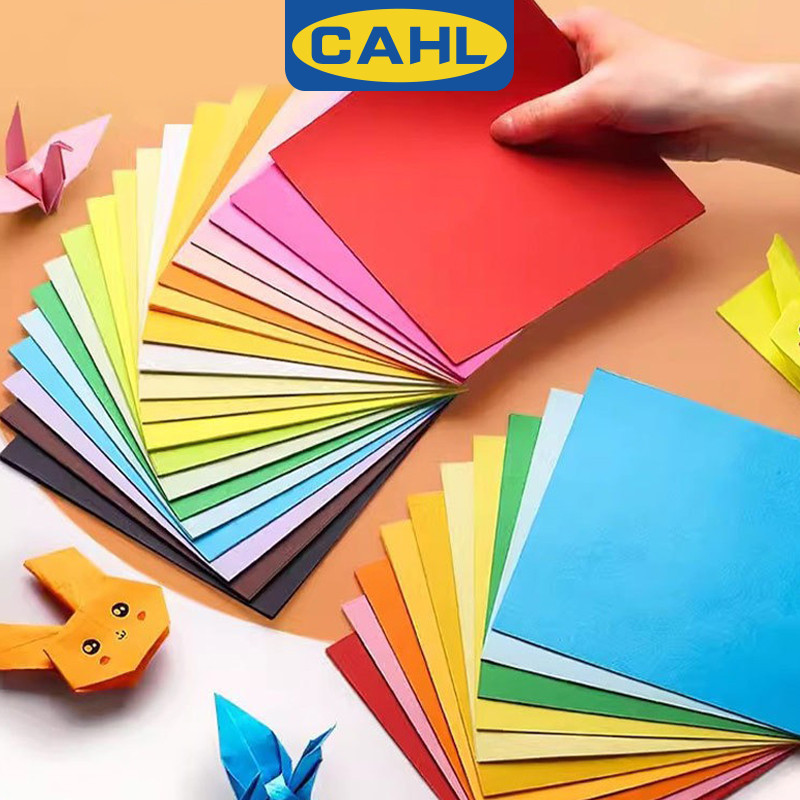 Origami Paper 100 pcs 10/20 Vivid Colors Square Folding Paper Double ...