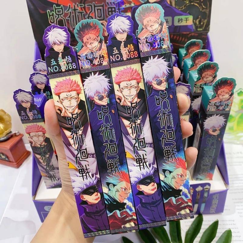 1Pcs Anime Jujutsu Kaisen ballpoint pen Satoru Gojo Itadori Yuji Ryomen ...