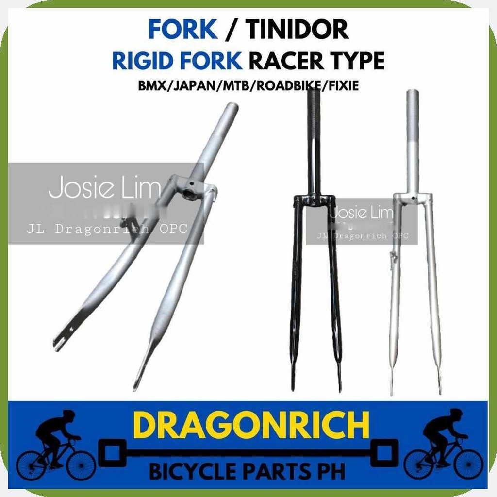 Bike-QX:Rigid-ZG:Fork*Y~Tinidor@S@R@U@u@o Chromolly Steel Bicycle Fork ...