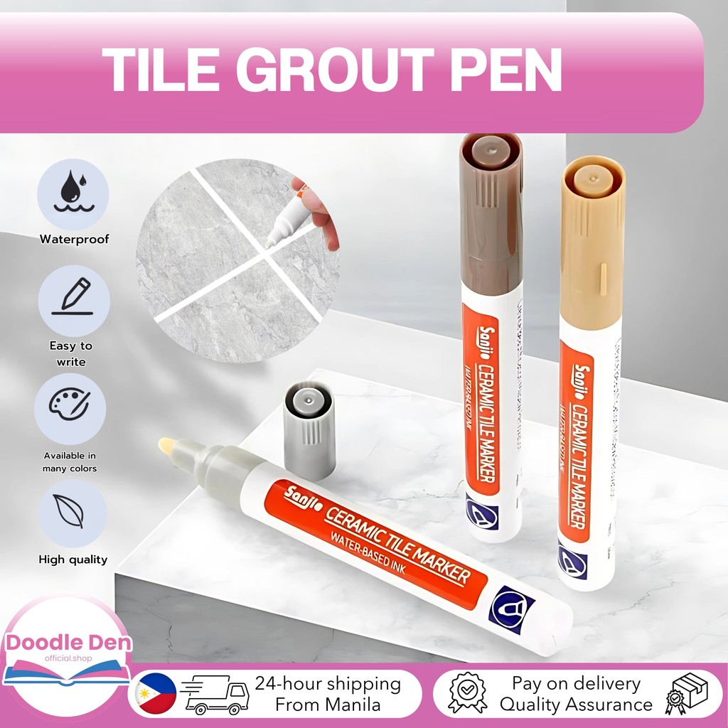 Tile Gap Filler Waterproof Grout Sealer Tile Pen | Shopee Philippines