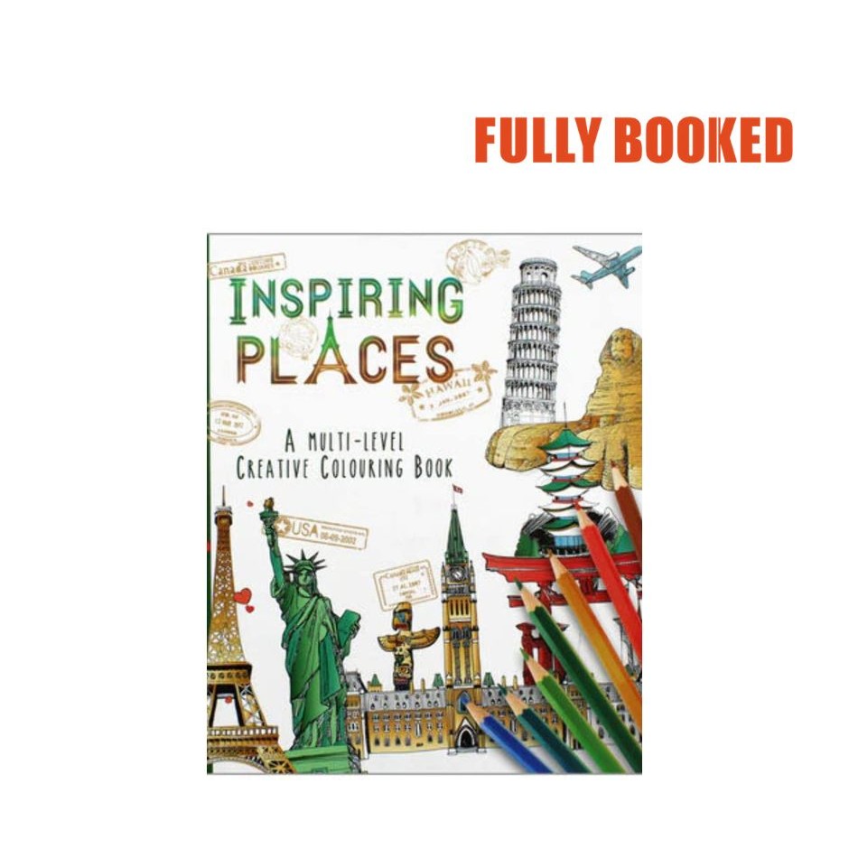 Inspiring Places Colouring Book (Paperback) by Alligator | Shopee ...